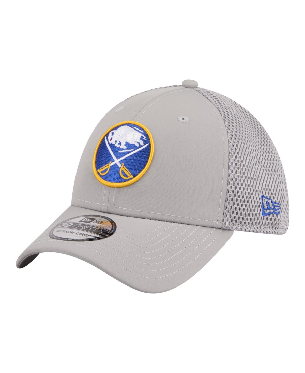 Click here for New Era Mens Gray Buffalo Sabres Logo 39THIRTY Fle... prices