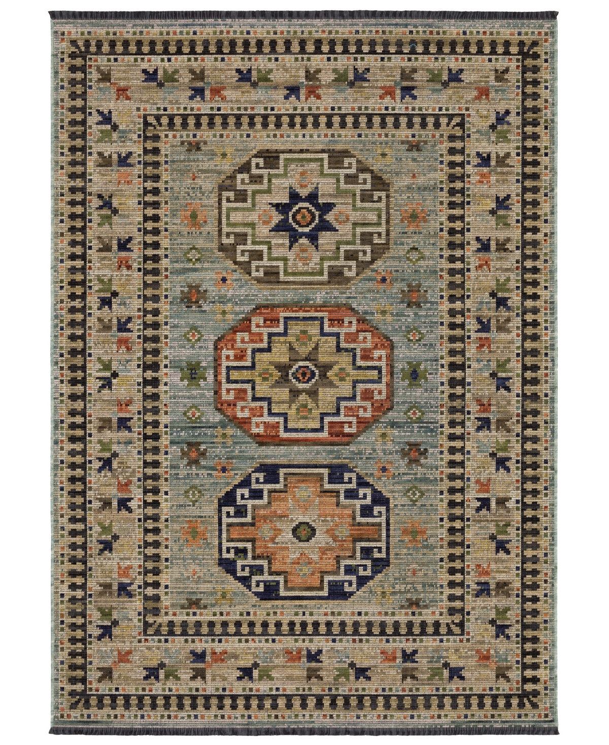 Click here for Oriental Weavers Legacy LGY10 2x3 Area Rug - Blue prices