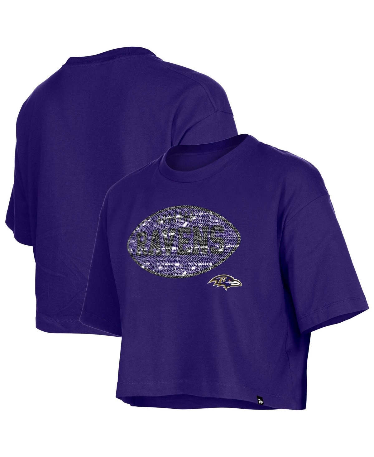 Click here for New Era Girls Purple Baltimore Ravens Flip Sequin... prices
