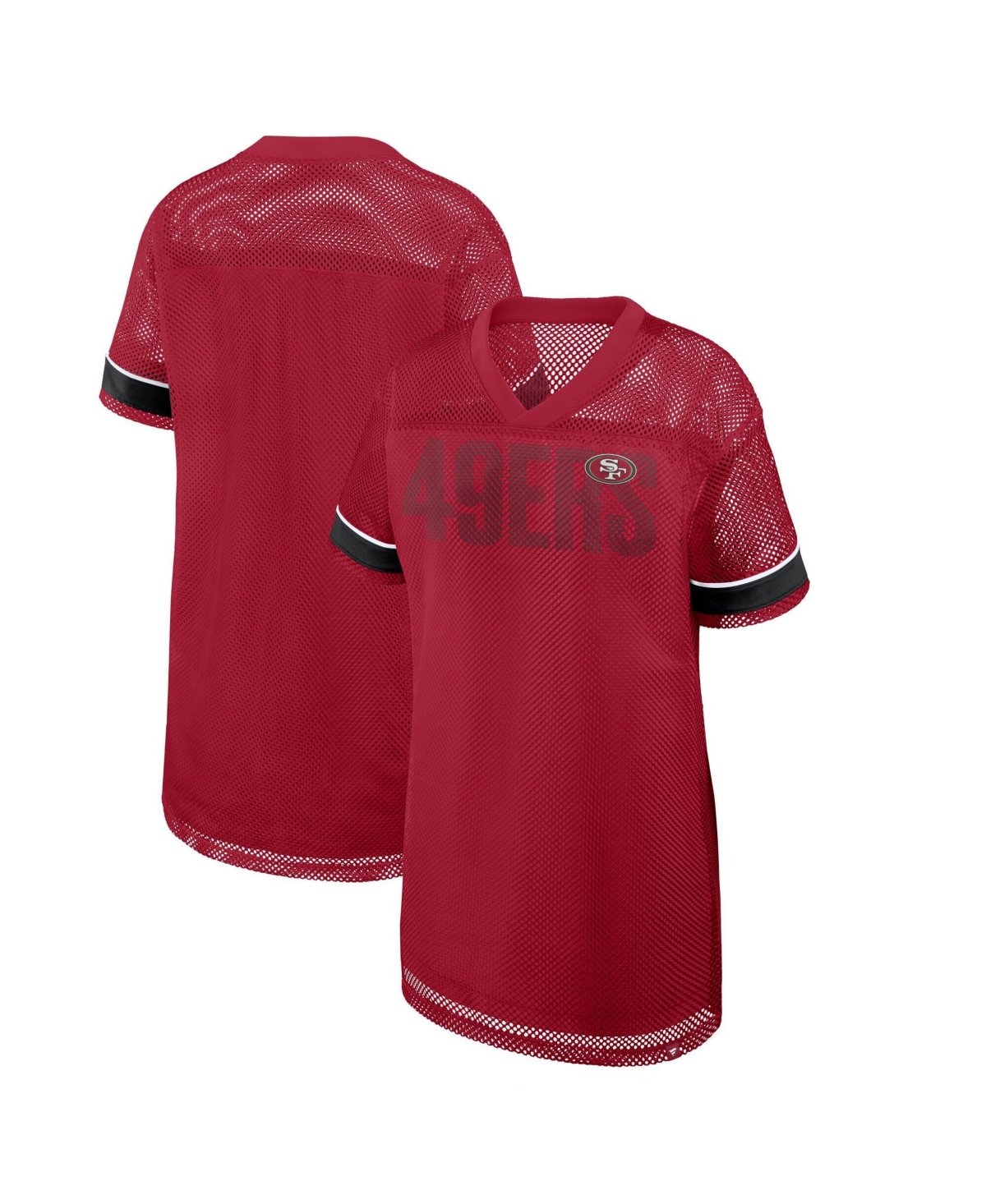 Click here for Fanatics Womens San Francisco 49ers Oversized Mesh... prices