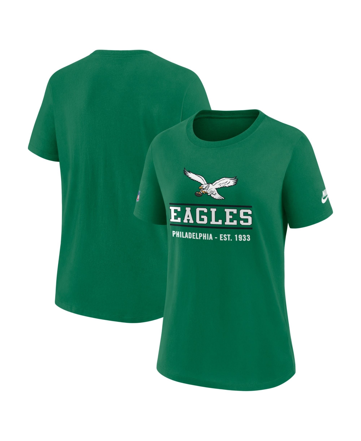 Click here for Nike Womens Kelly Green Philadelphia Eagles Sideli... prices