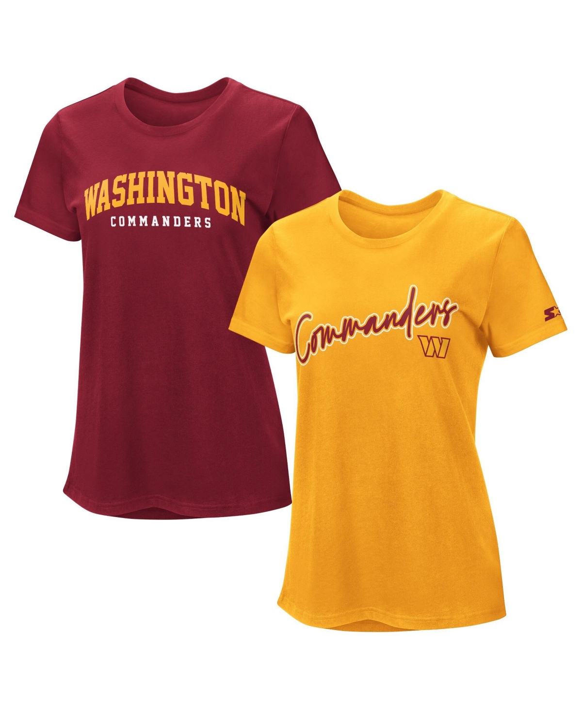Click here for Starter Womens Burgundy/Gold Washington Commanders... prices