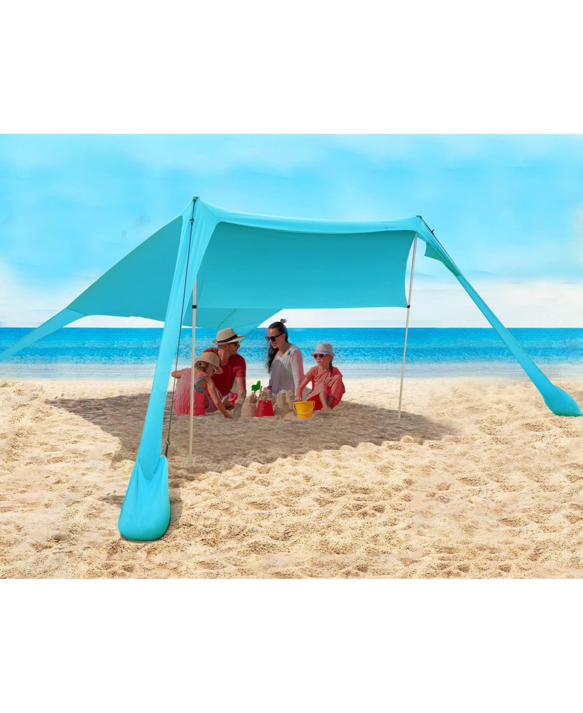 Click here for Aofar Beach Tent Sun Shelter Portable Shade Sandba... prices