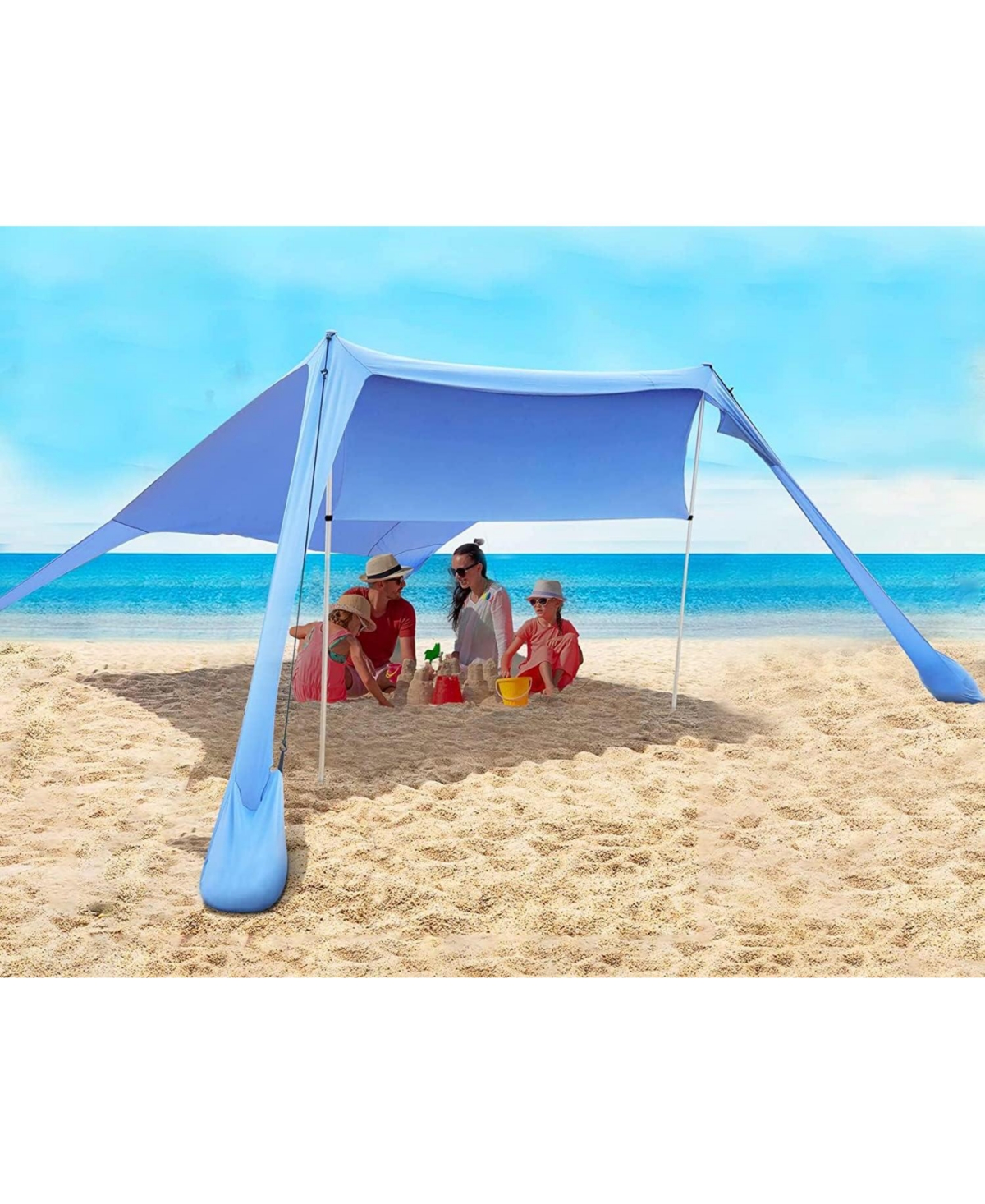 Click here for Aofar Beach Tent Sun Shelter Portable Shade Sandba... prices