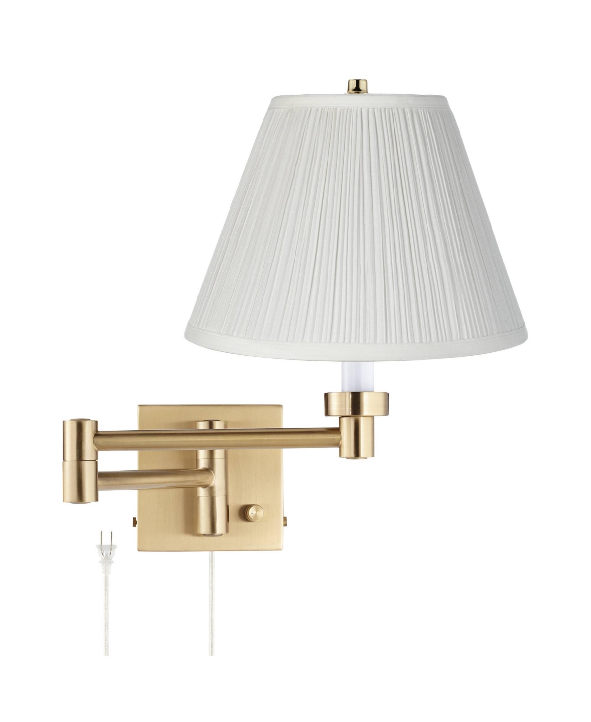 Click here for Barnes and Ivy Alta Plug-In Swing Arm Wall Lamp -... prices