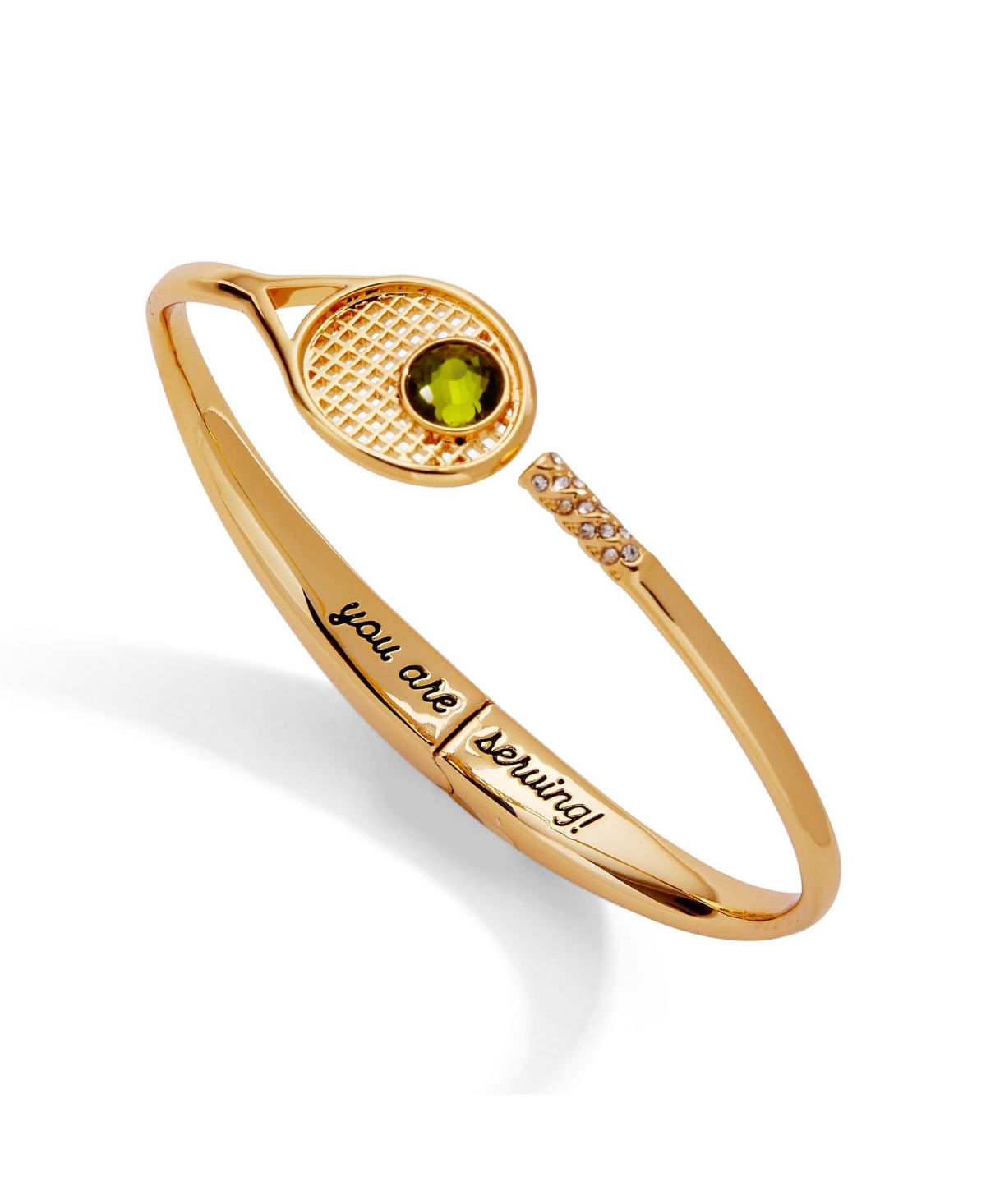 Click here for Alex and Ani Tennis Racket You Are Serving Hinge C... prices
