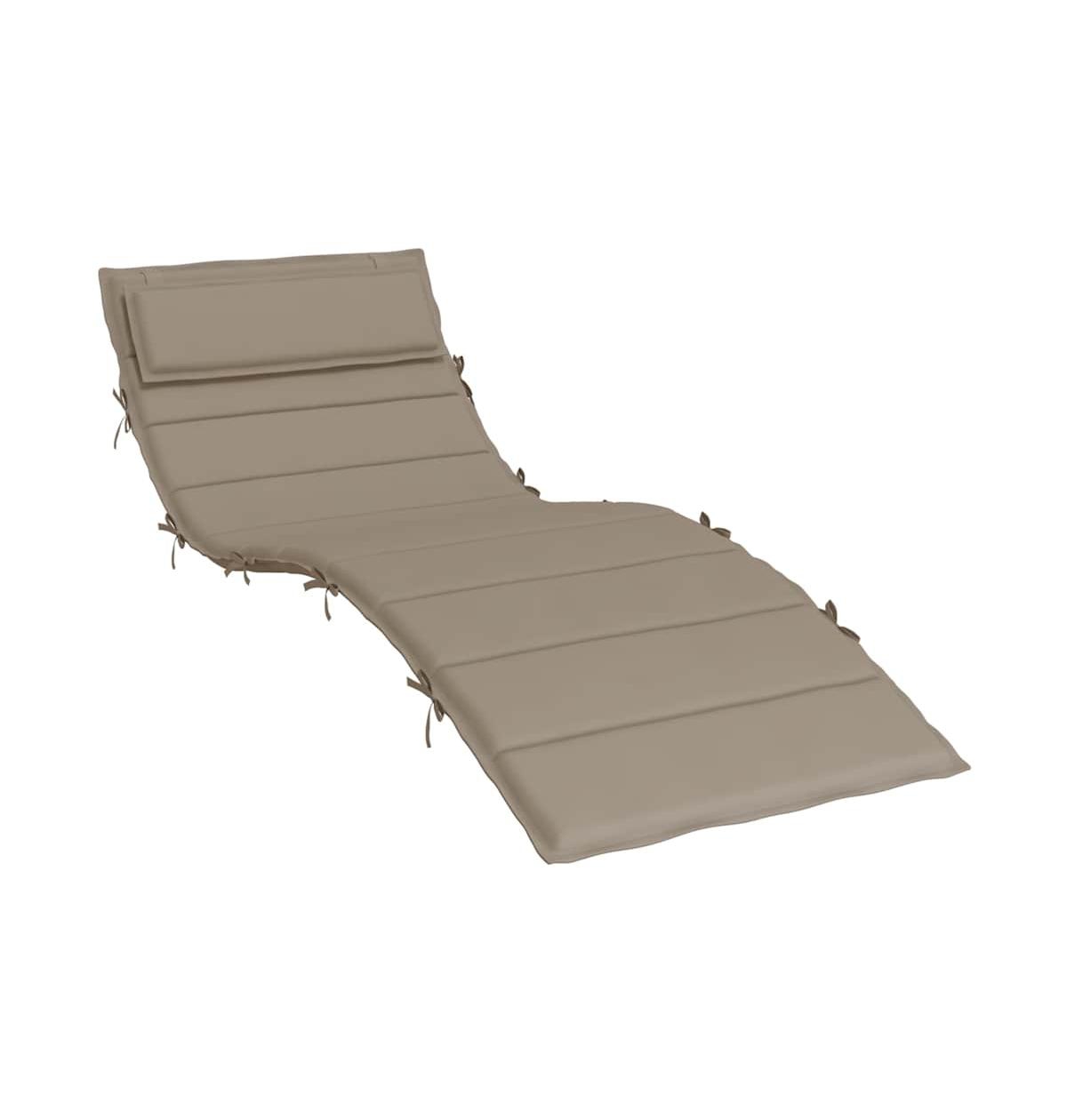 Click here for vidaXL Sun Lounger Cushion 70.9x23.6x1.6 Oxford Fa... prices