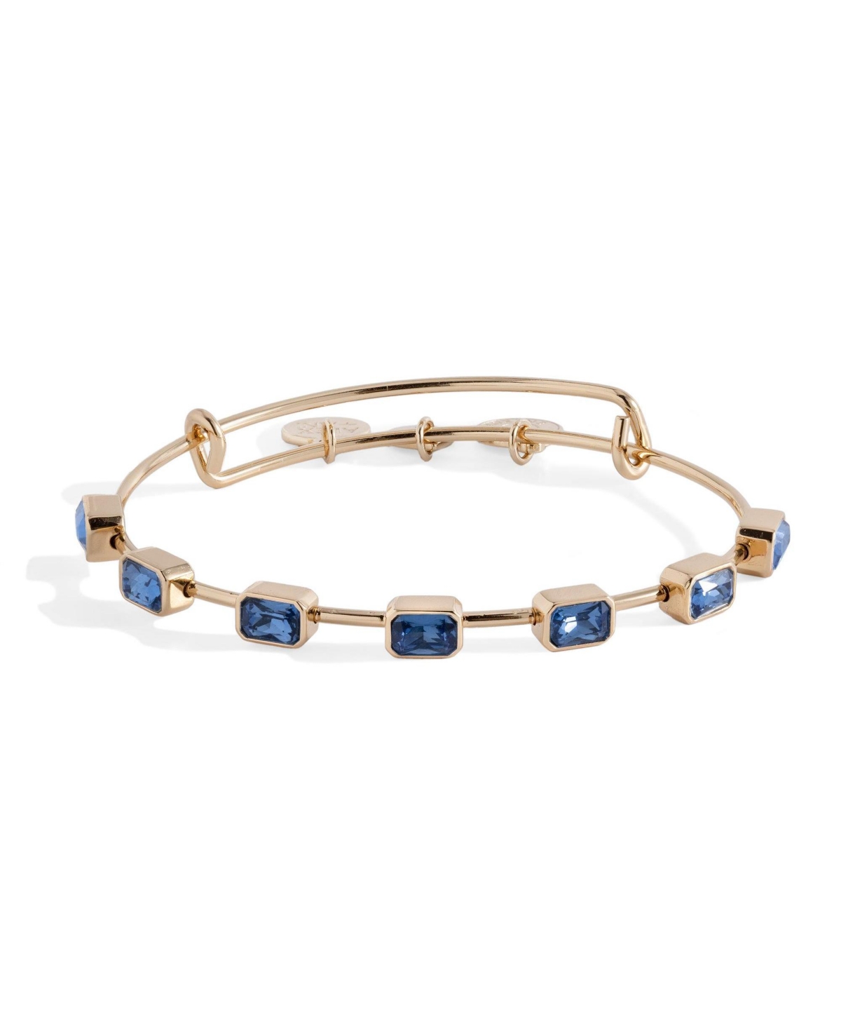 Click here for Alex and Ani September Birthstone Emerald Cut Bang... prices