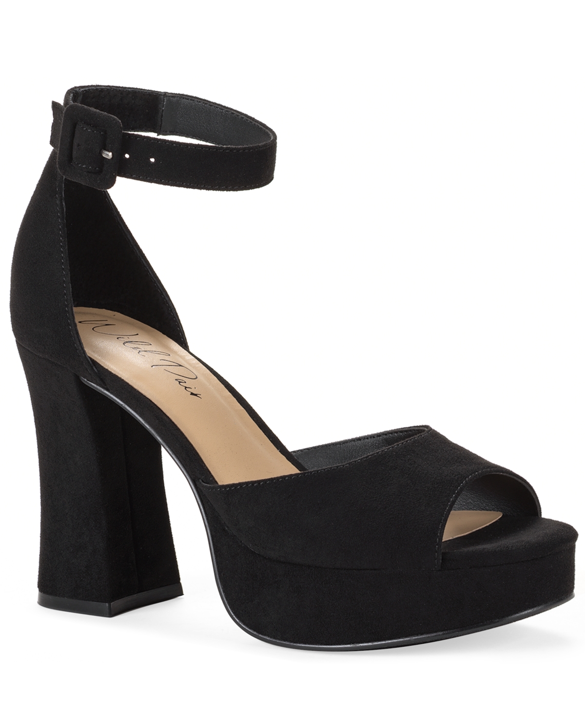 Click here for Wild Pair Womens Katjaa Platform Block Heel Dress... prices