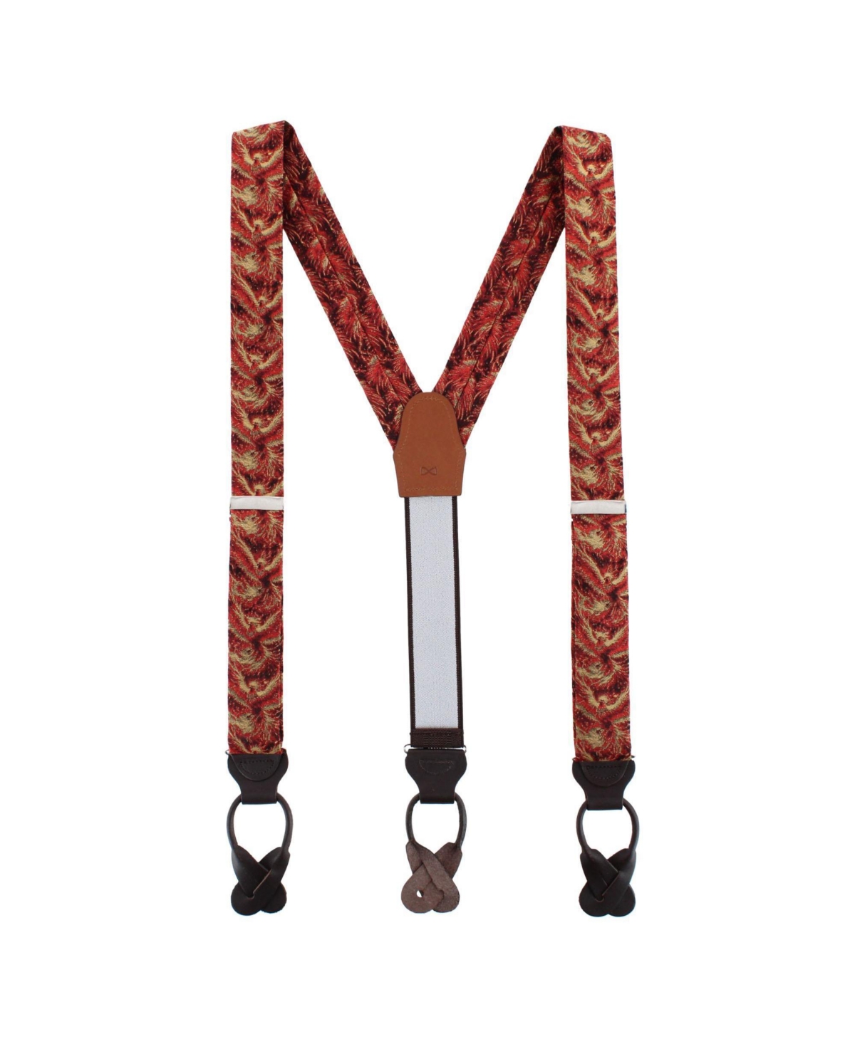 Click here for Trafalgar Mens Phoenix Soaring Silk Button End Sus... prices