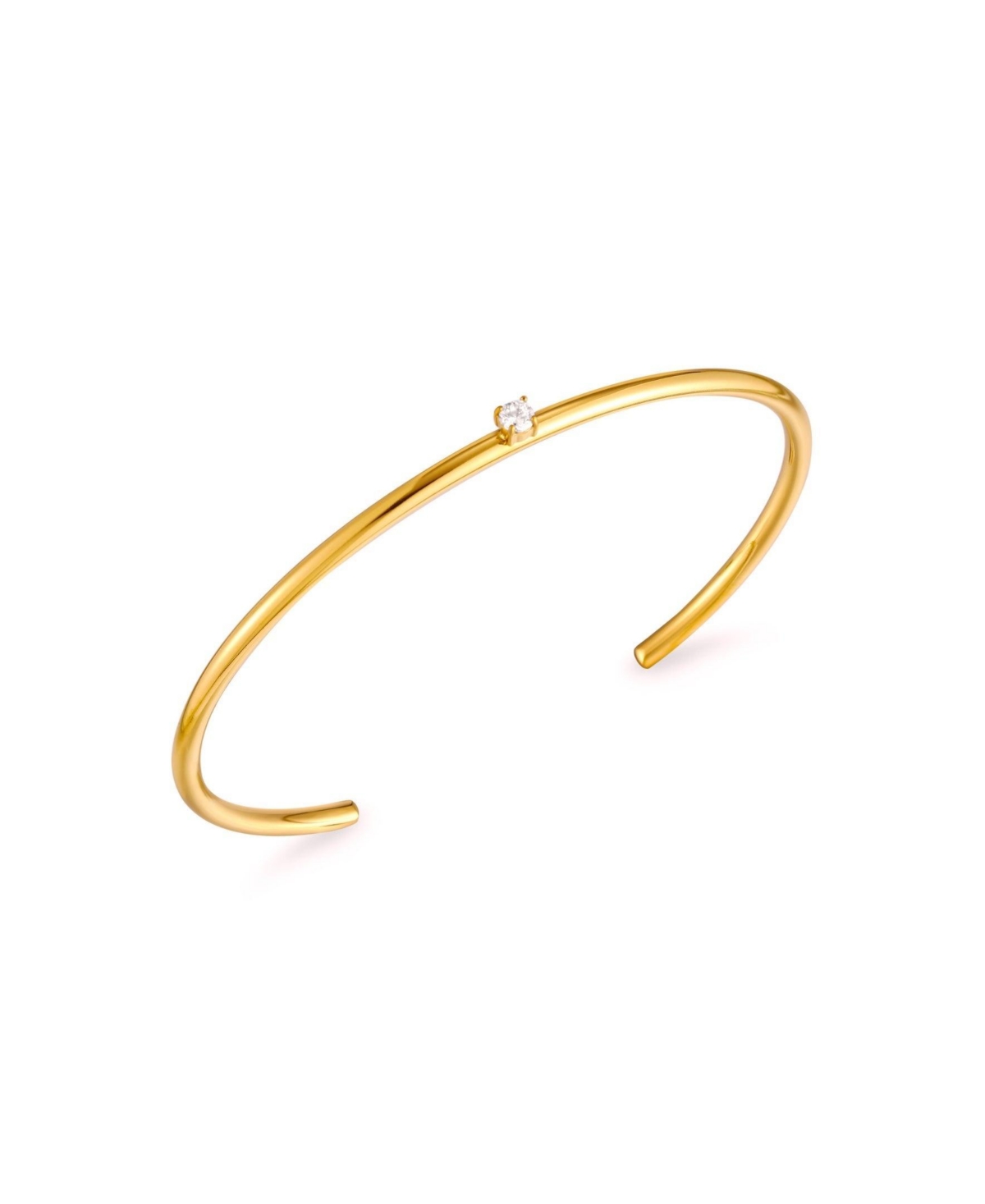 Click here for Atolea Thin Solar Cuff Bracelet - Gold prices