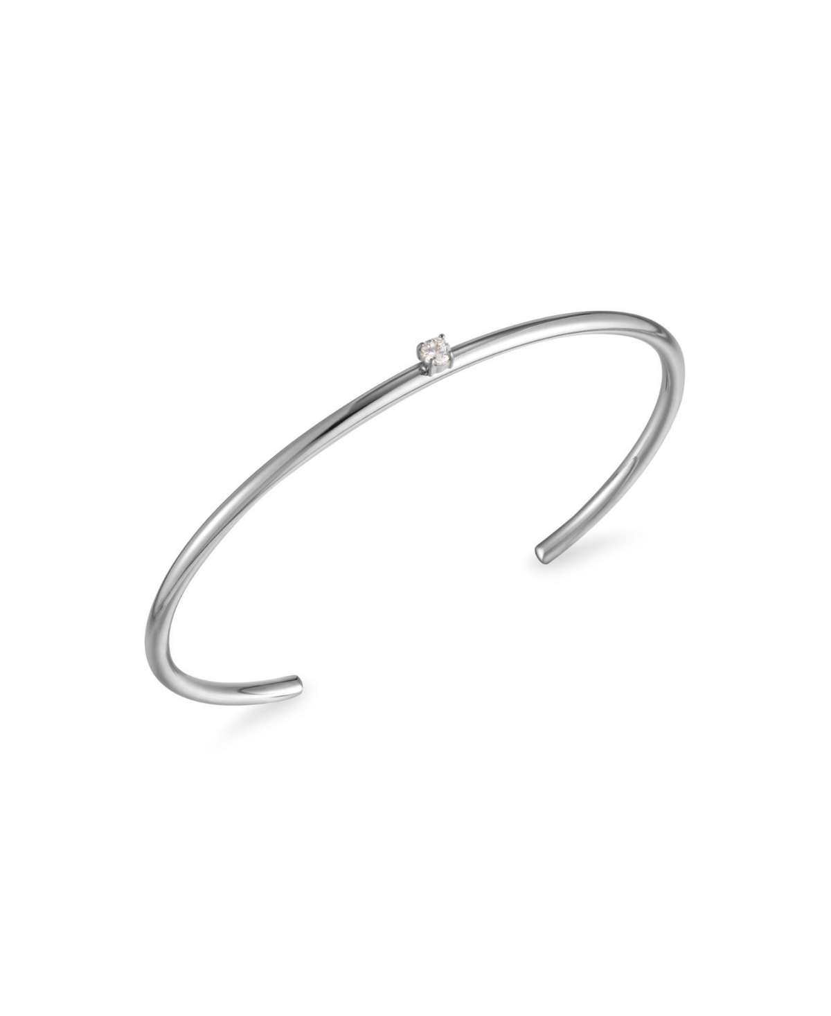 Click here for Atolea Thin Solar Cuff Bracelet - Silver prices