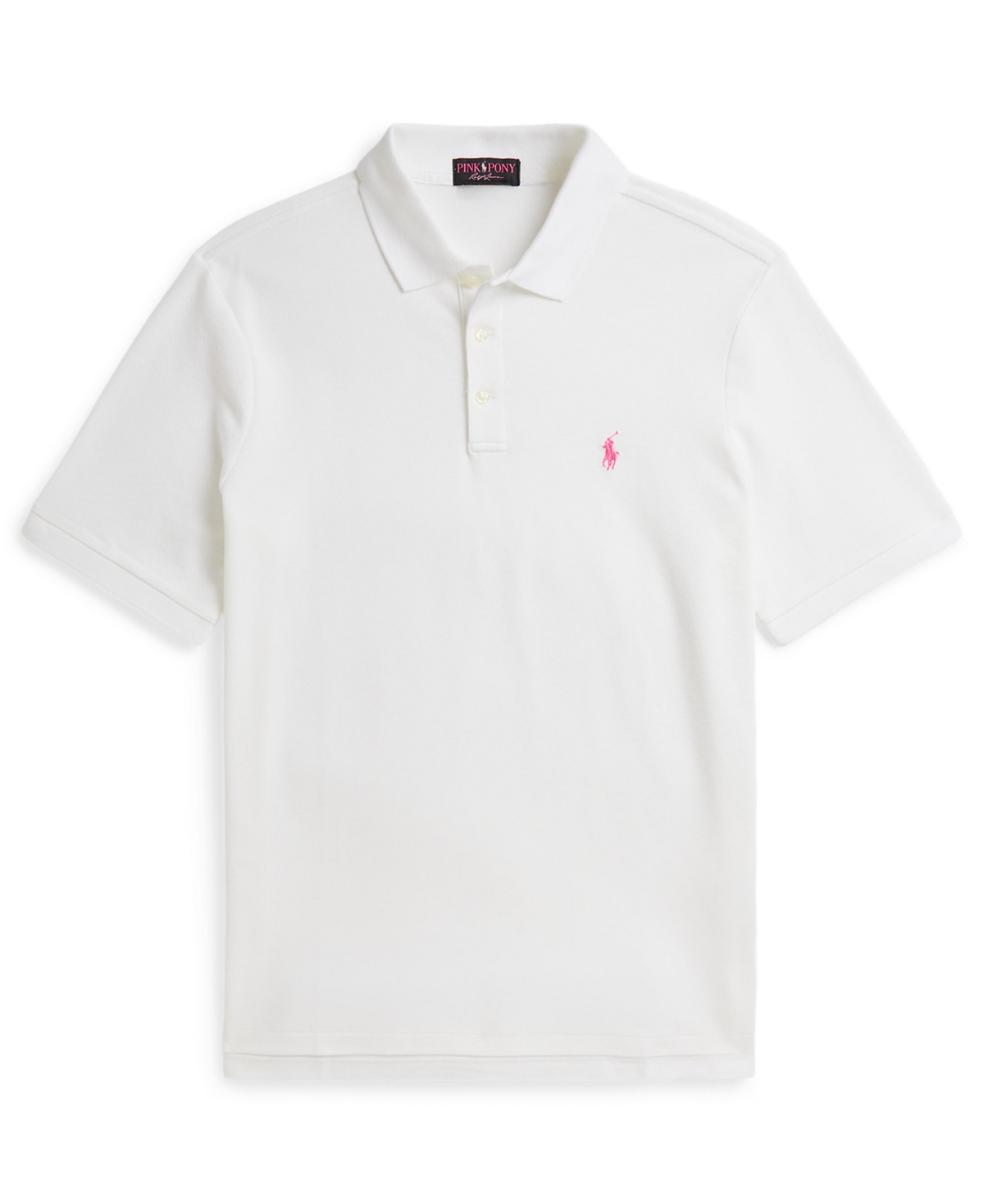 Click here for Polo Ralph Lauren Mens Pink Pony Stretch Mesh Polo... prices