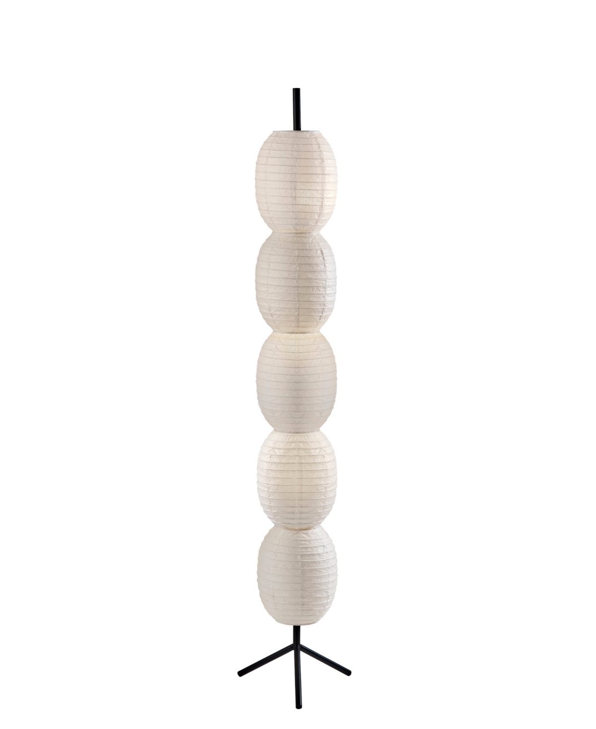 Click here for Adesso 60 Metal Lanai Floor Lamp - Black prices
