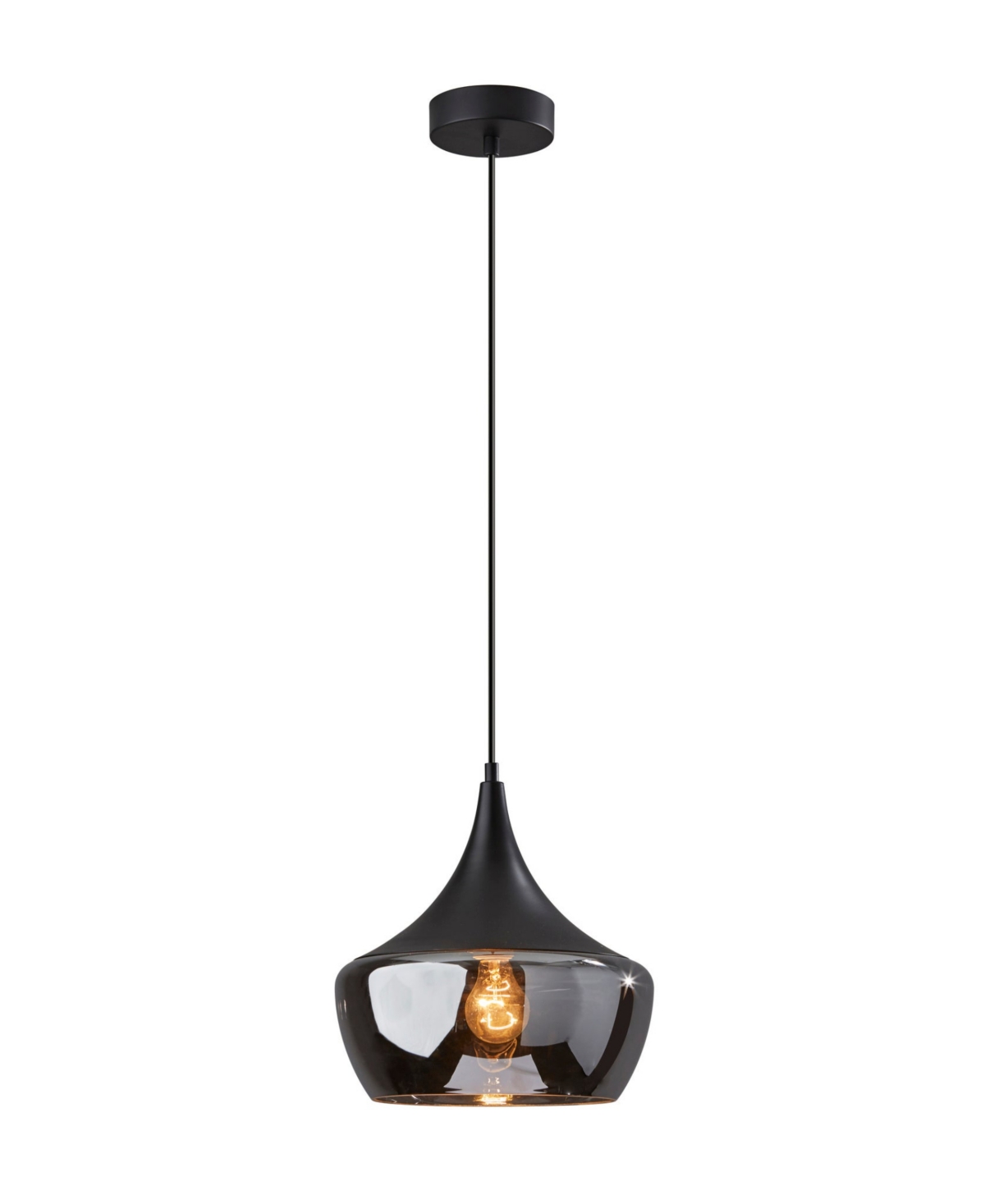 Click here for Adesso 12 Metal Eliza Pendant - Black prices