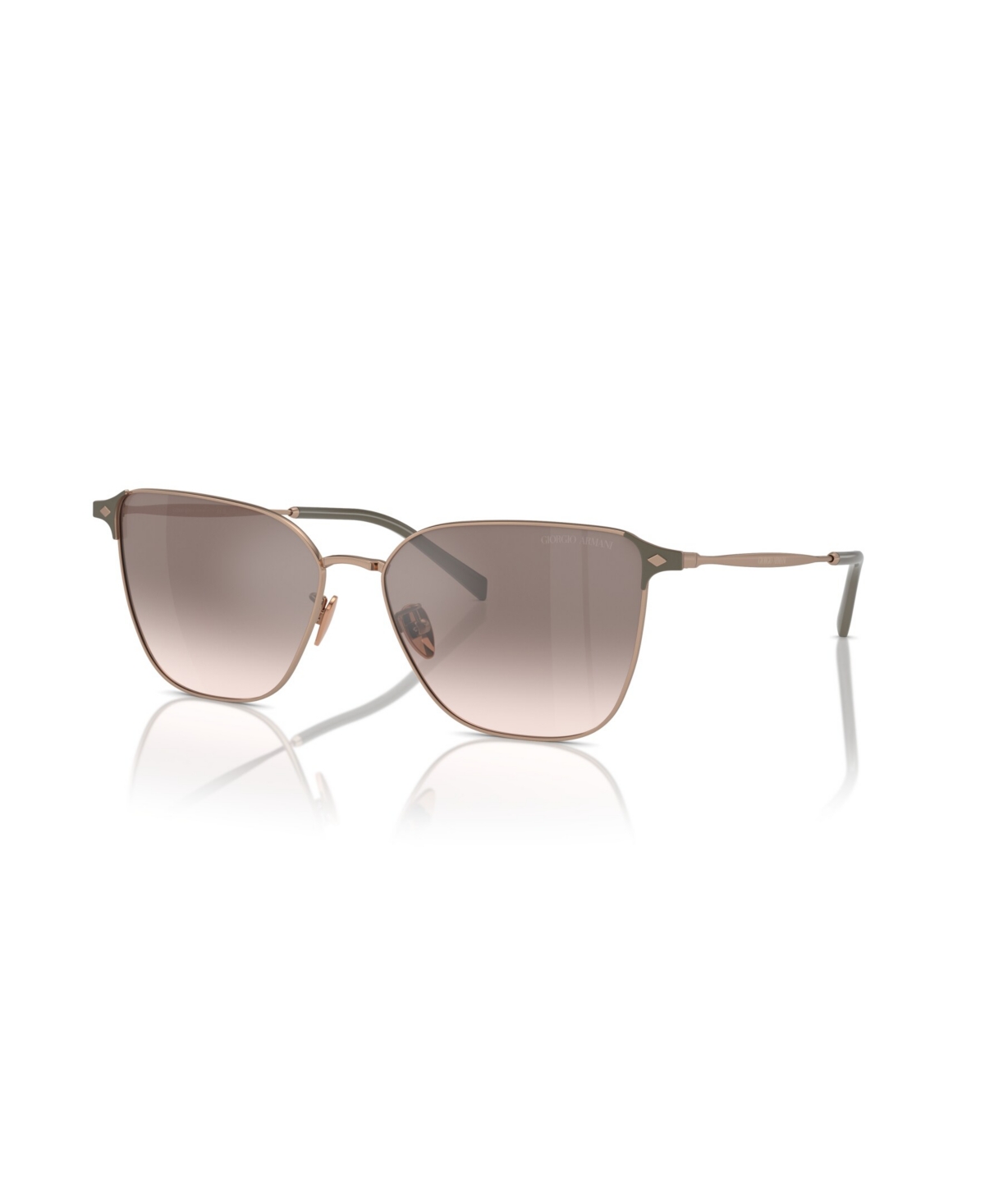 Click here for Giorgio Armani Womens Sunglasses  AR6155 - Rose Go... prices