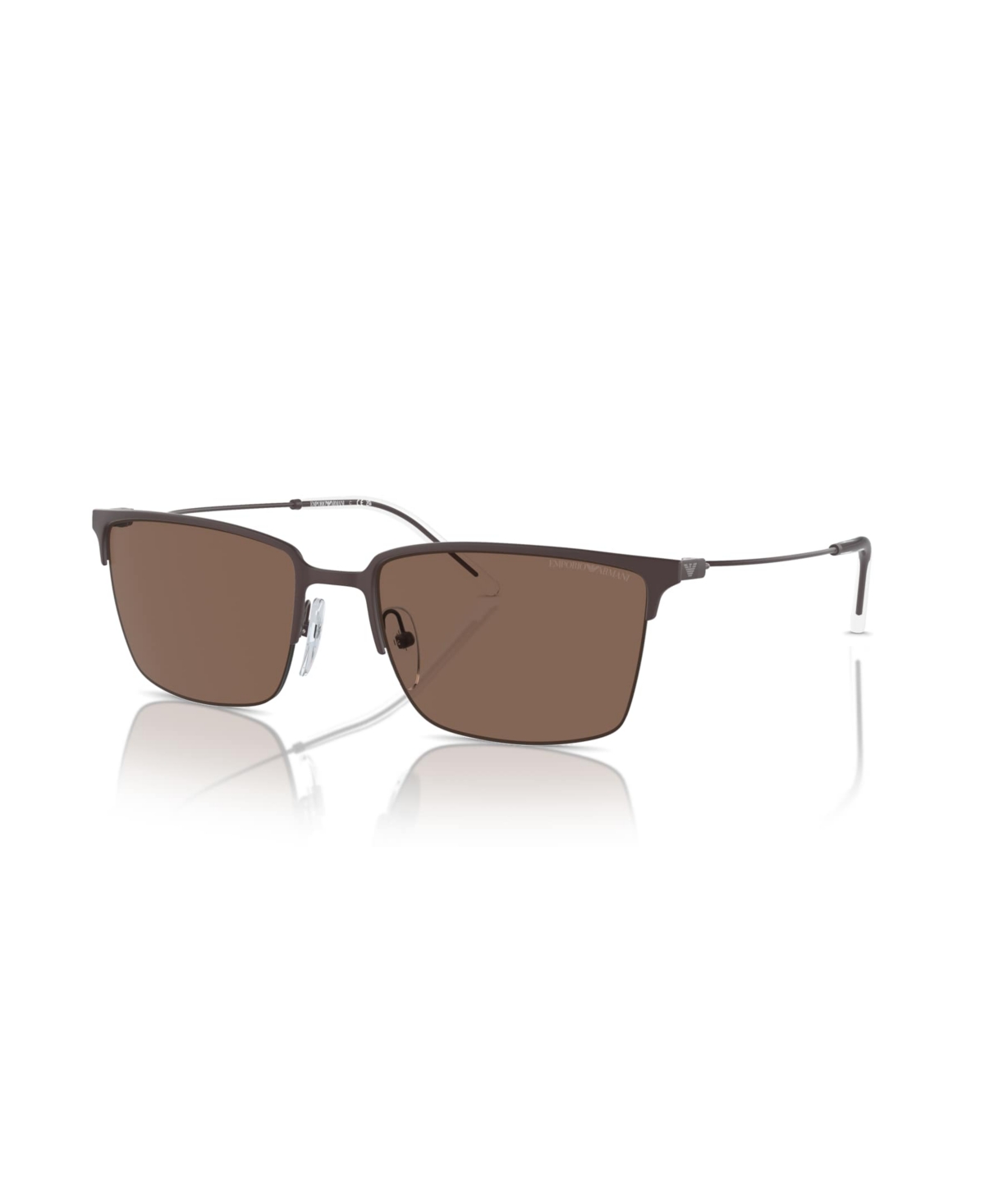 Click here for Emporio Armani Mens Sunglasses  EA2155 - Matte Bro... prices