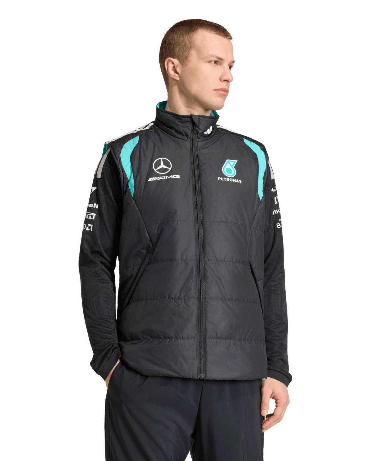 Click here for Adidas Mens Black Mercedes-amg Petronas F1 Team Fu... prices