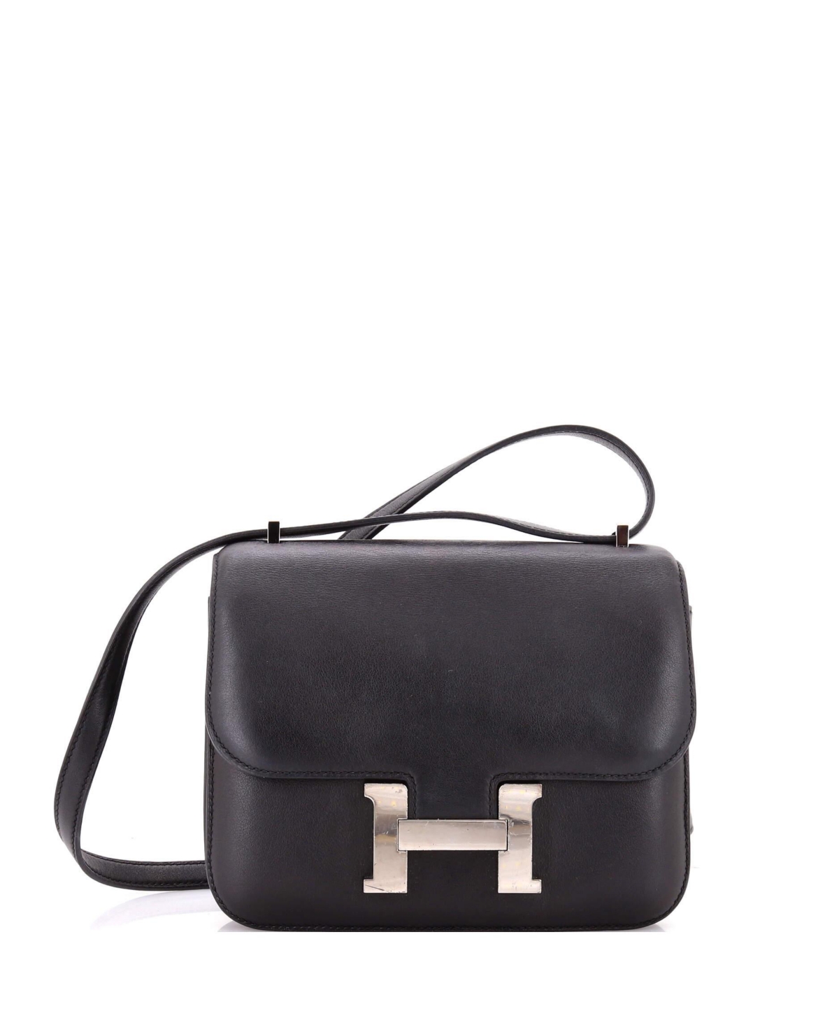 Click here for Pre-Owned Hermes 18 Constance Bag Swift - Black prices
