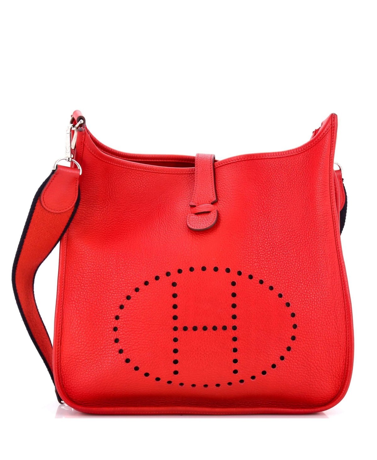 Click here for Pre-Owned Hermes Gm Evelyne Bag Gen Iii Clemence -... prices