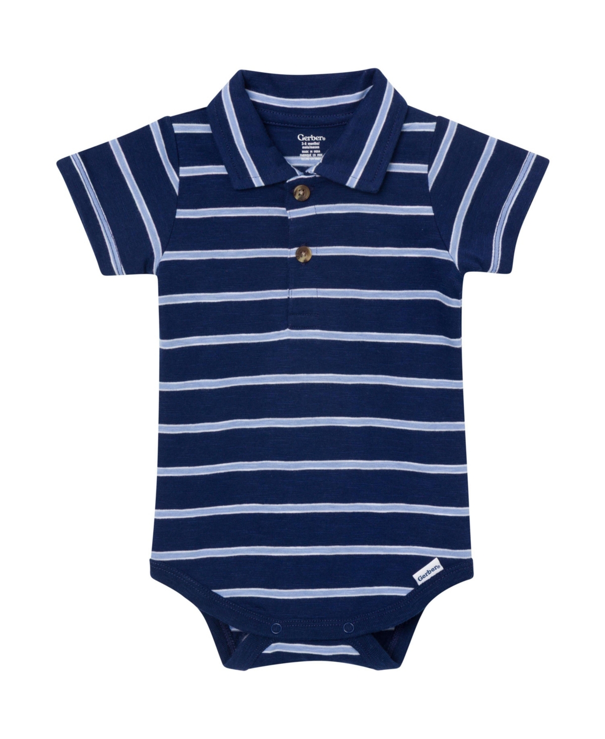 Click here for Gerber Baby Boys(0-3 M to 18 M ) Polo Bodysuit  St... prices