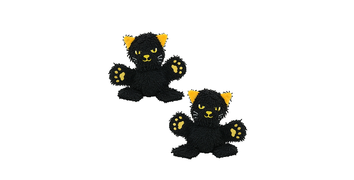 Click here for Mighty Microfiber Ball Med Cat Black 2 Pack  Durab... prices