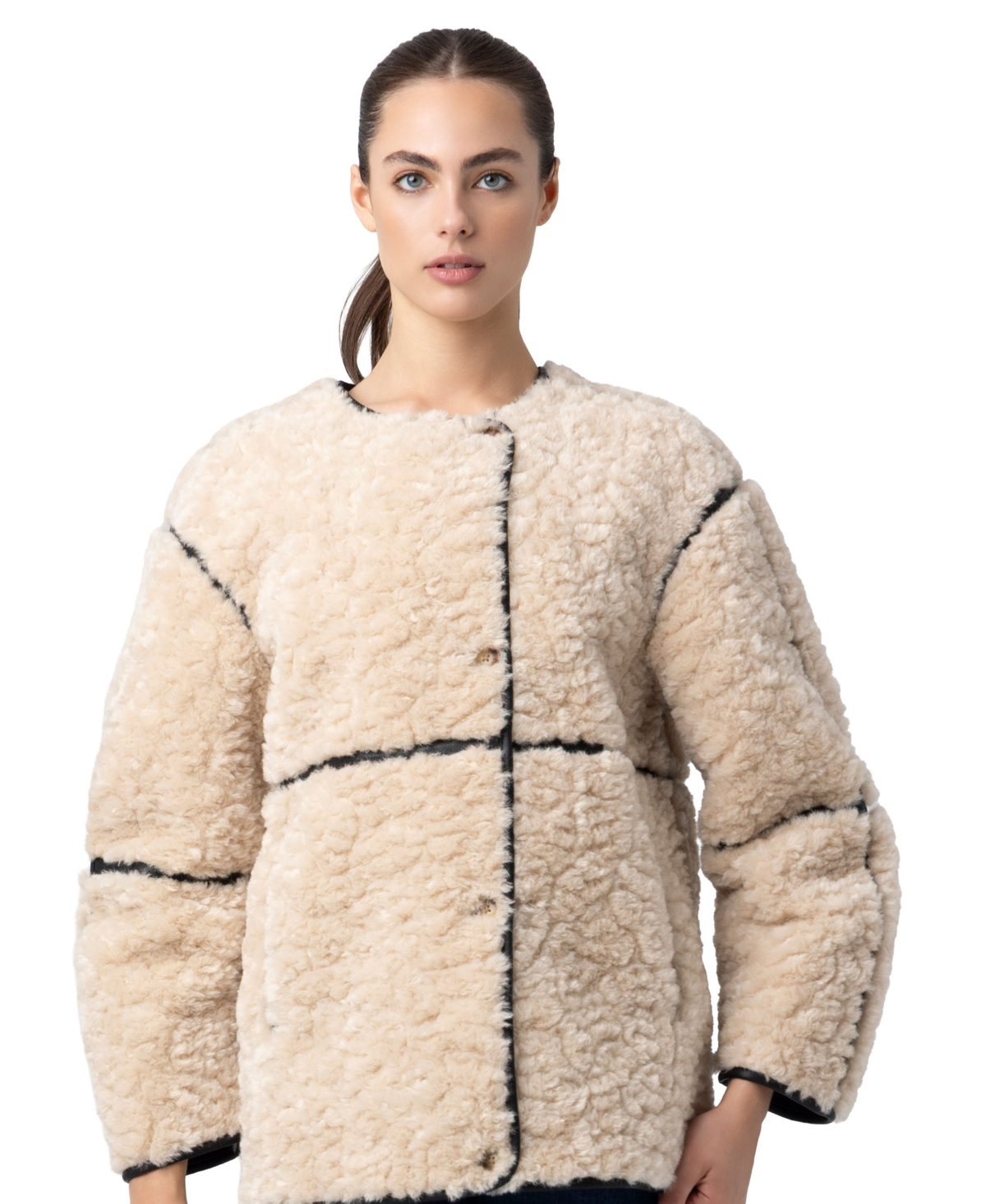 Click here for Blank Nyc Womens Frame Focus Insulated Faux Fur Sh... prices