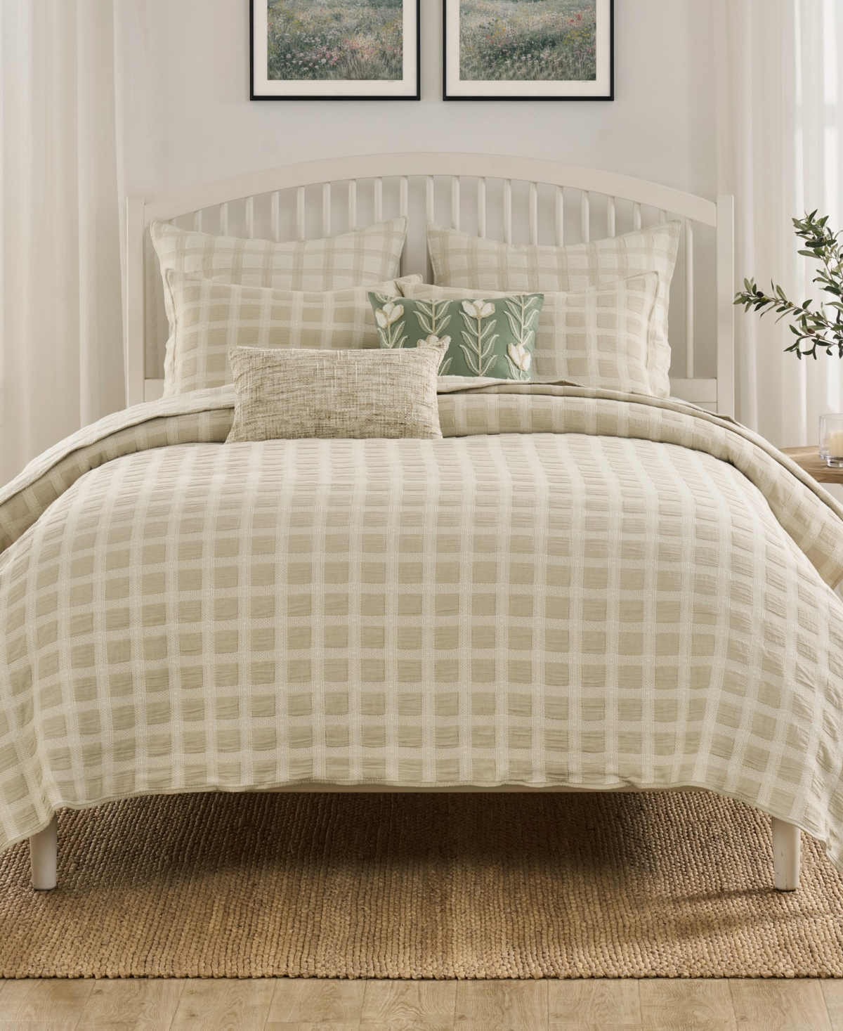 Click here for Greenland Home Fashions Millhouse Jacquard-Woven 2... prices
