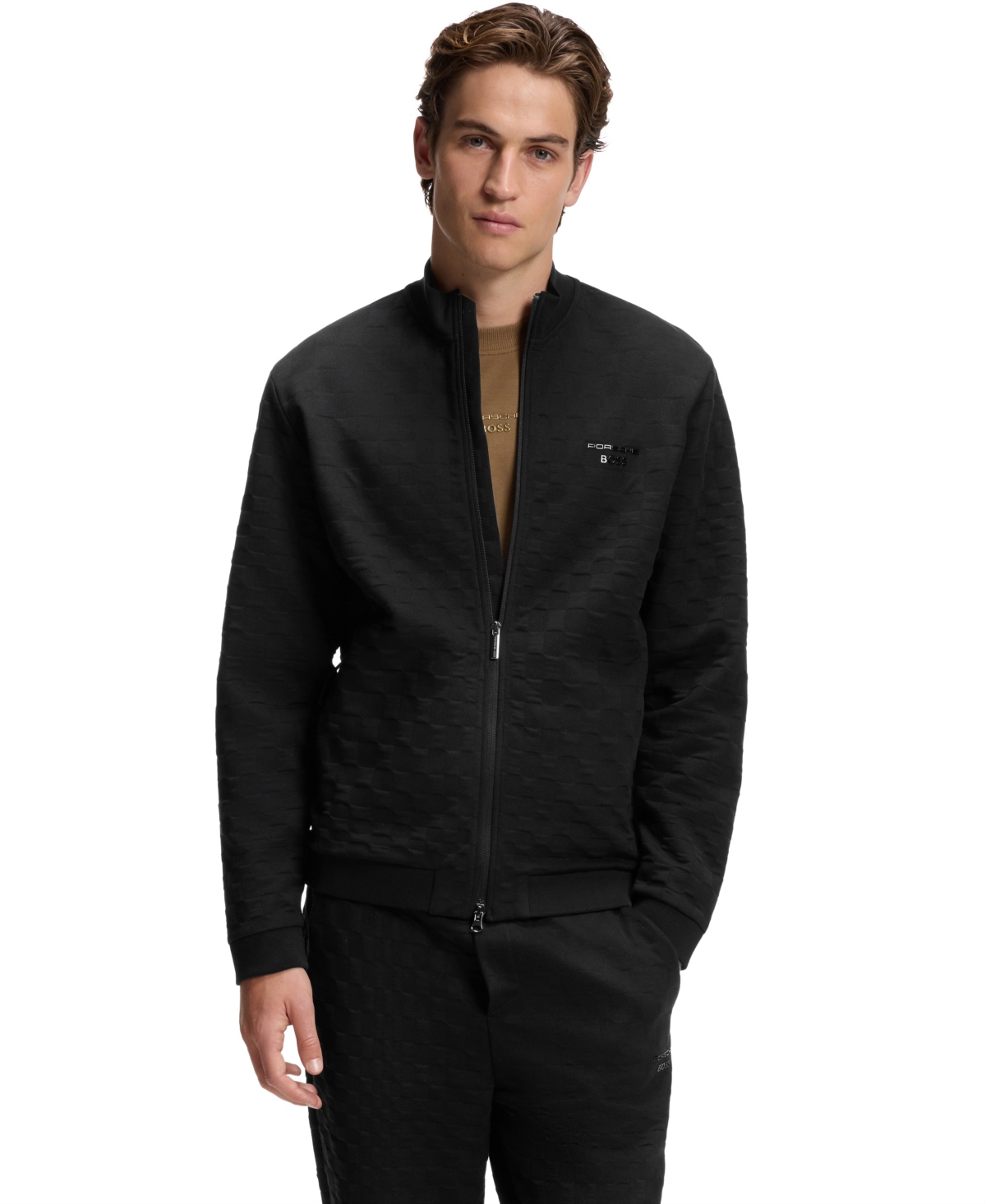 Click here for Boss by Hugo Boss x Porsche Mens Regular-Fit Check... prices