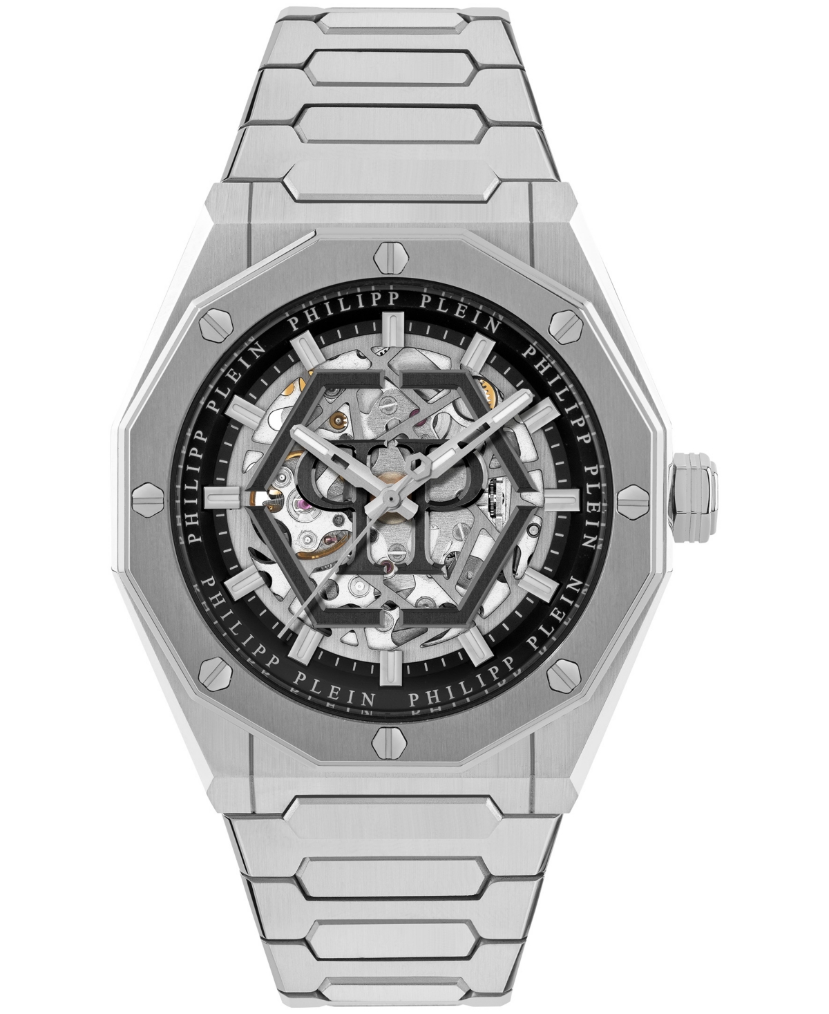 Click here for Philipp Plein Mens Silver Stainless Steel Bracelet... prices