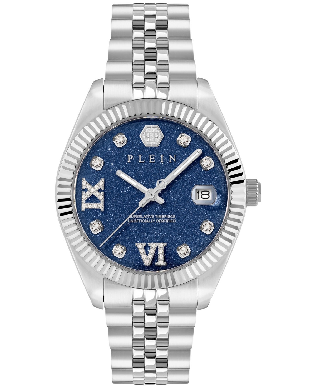 Click here for Philipp Plein Date Superlative Womens Silver Stain... prices