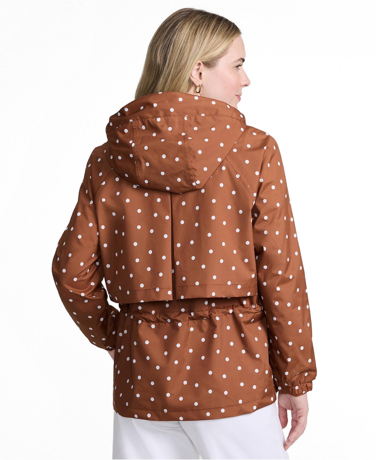 Click here for Lands End Womens Print Squall Packable Rain Jacket... prices