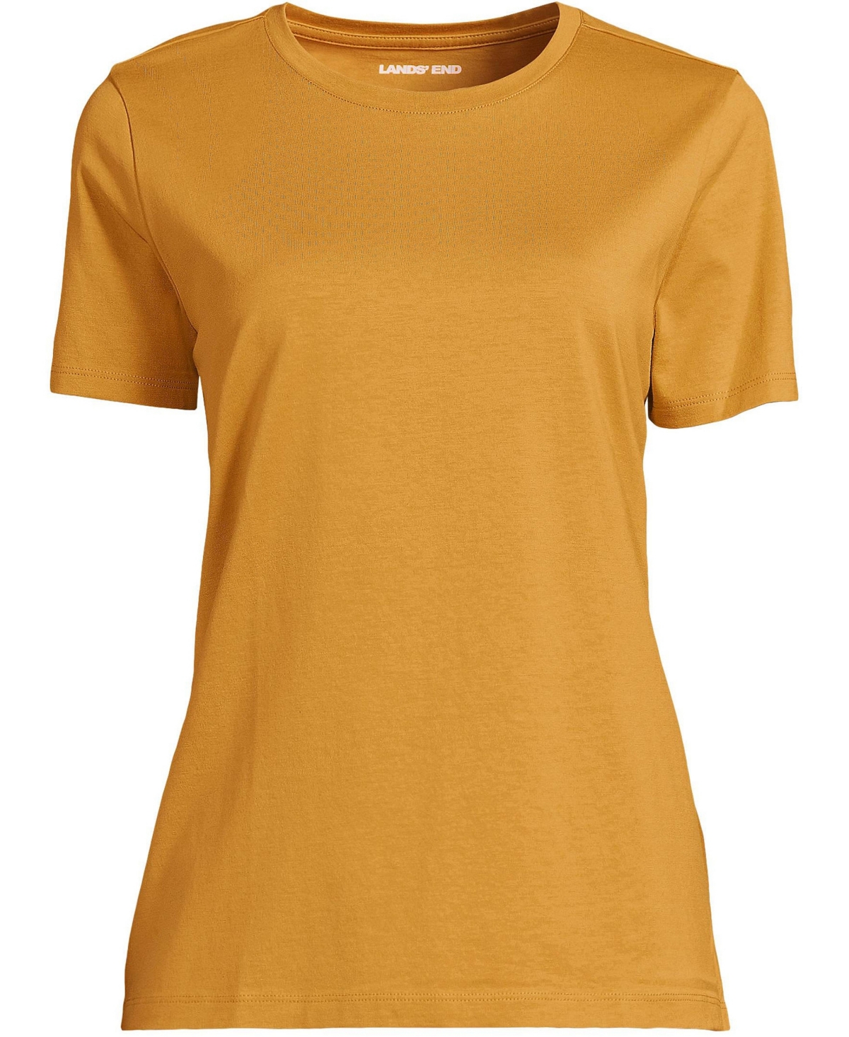 Click here for Lands End Womens Relaxed Supima Cotton Crew Neck T... prices