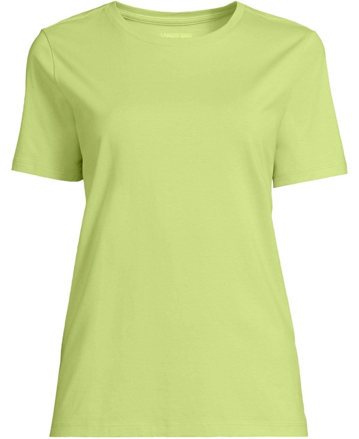 Click here for Lands End Womens Relaxed Supima Cotton Crew Neck T... prices
