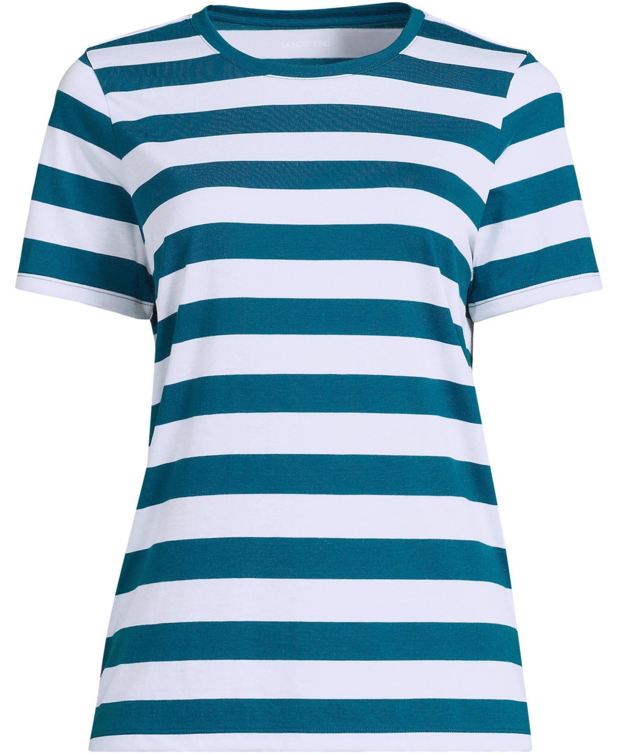 Click here for Lands End Womens Relaxed Supima Cotton Crew Neck T... prices