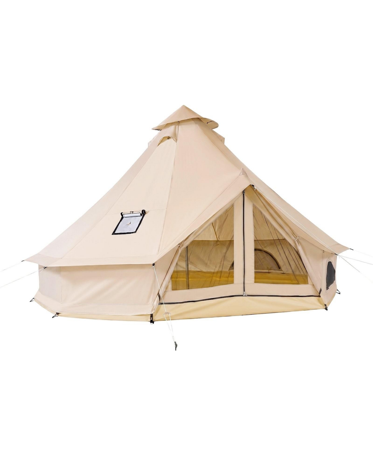 Click here for Sugift 4 Seasons 13.12 feet Oxford Bell Tent for C... prices