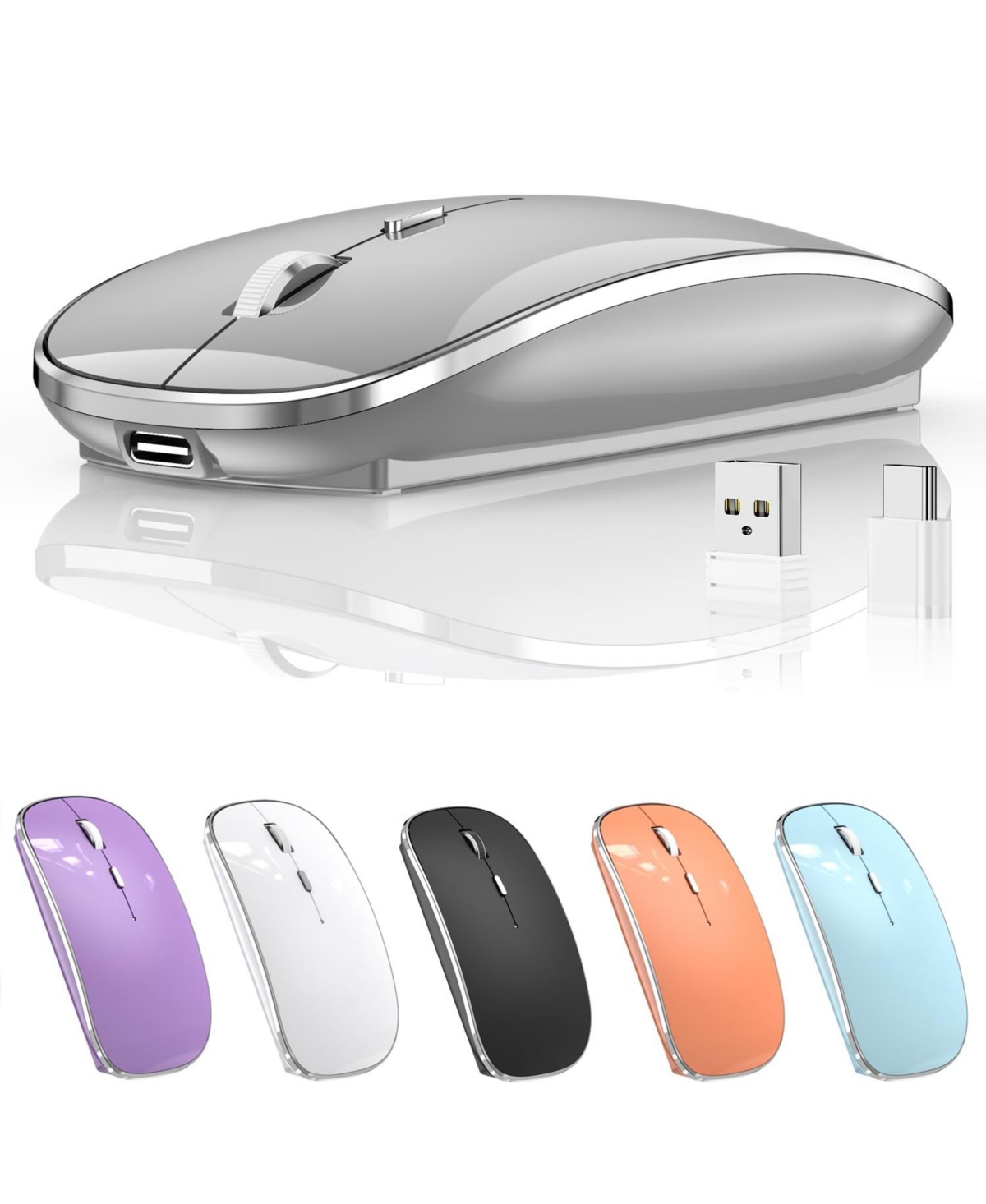 Click here for Lofree Rechargeable Silent Wireless Mouse Dual Mod... prices