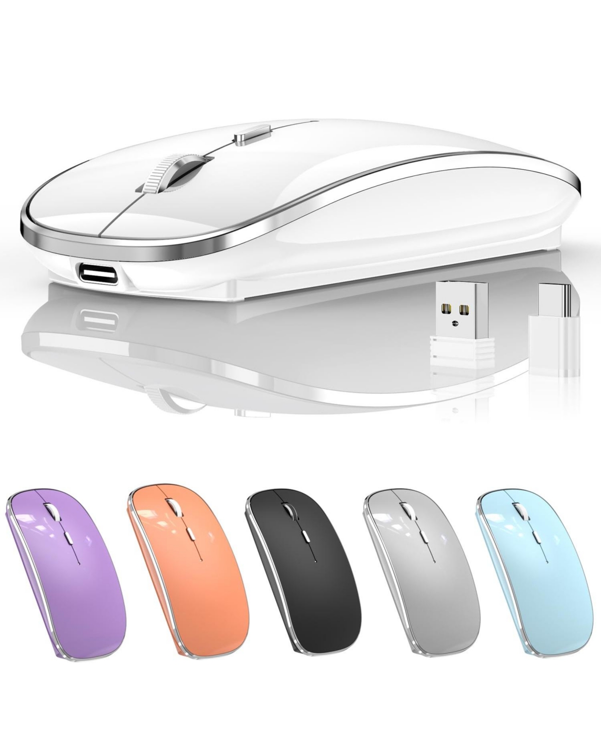 Click here for Lofree Rechargeable Silent Wireless Mouse Dual Mod... prices