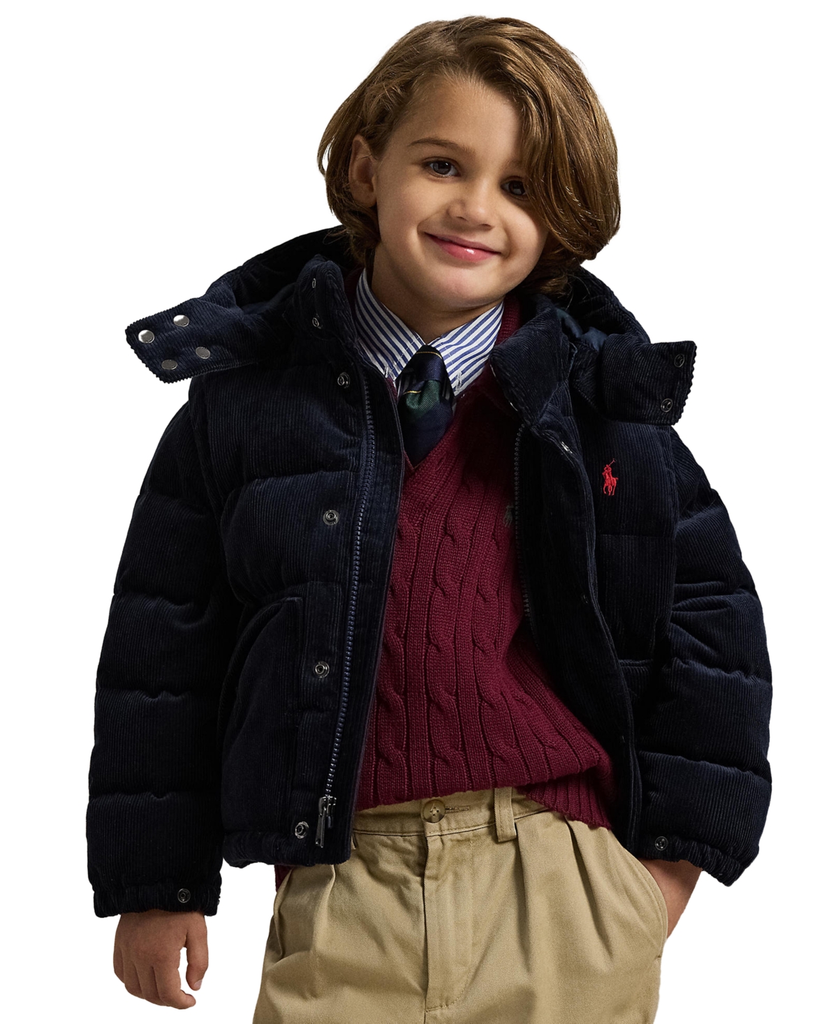 Click here for Polo Ralph Lauren Boys 2T-7 Convertible Corduroy D... prices