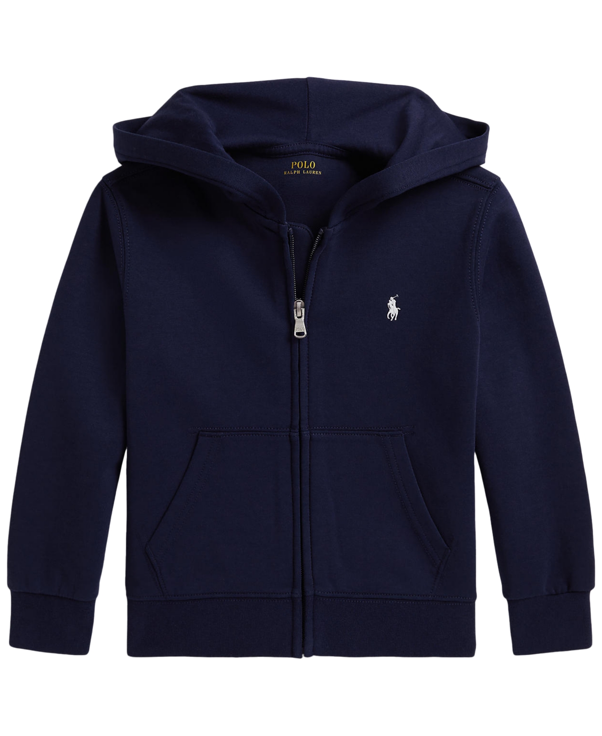 Click here for Polo Ralph Lauren Boys 2T-7 Double Knit Full-Zip H... prices
