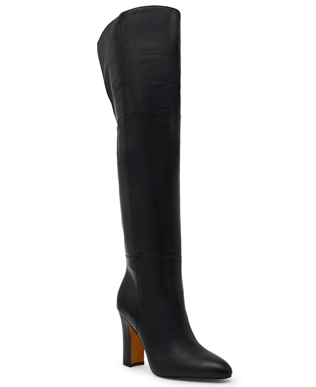 Click here for Steve Madden Womens Foretold Block Heel Over-the-K... prices