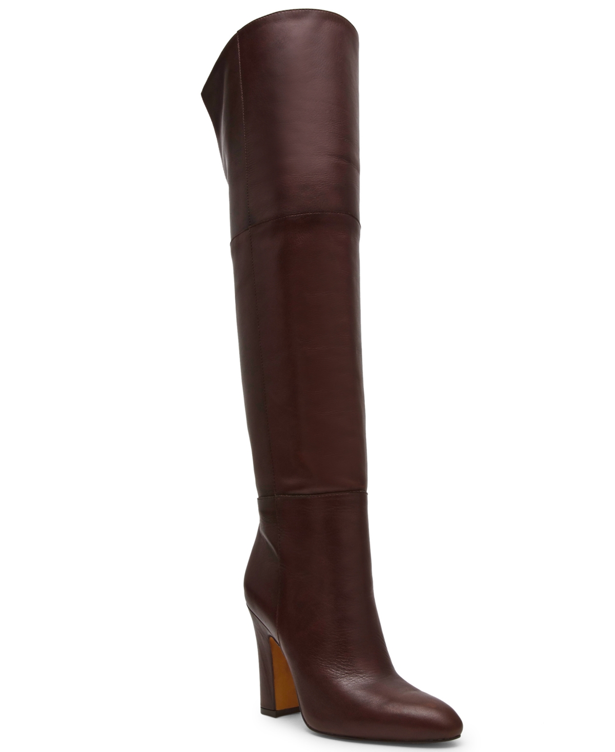 Click here for Steve Madden Womens Foretold Block Heel Over-the-K... prices