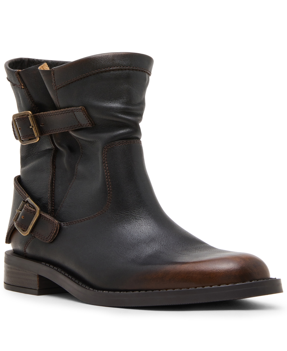 Click here for Steve Madden Womens Denis Moto Pull-On Booties - B... prices