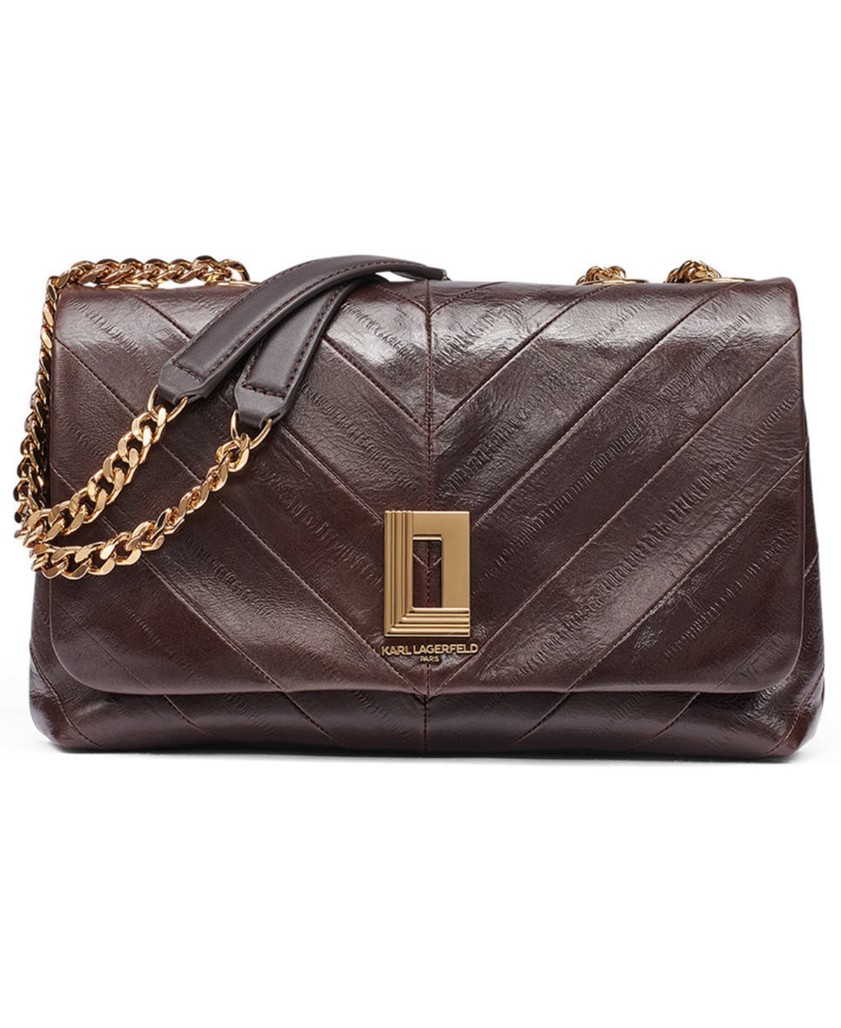 Click here for Karl Lagerfeld Paris Lafayette Small Shoulder Bag... prices