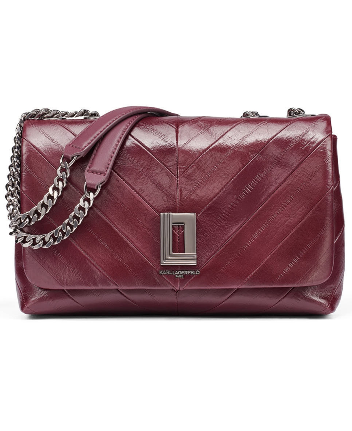Click here for Karl Lagerfeld Paris Lafayette Small Shoulder Bag... prices