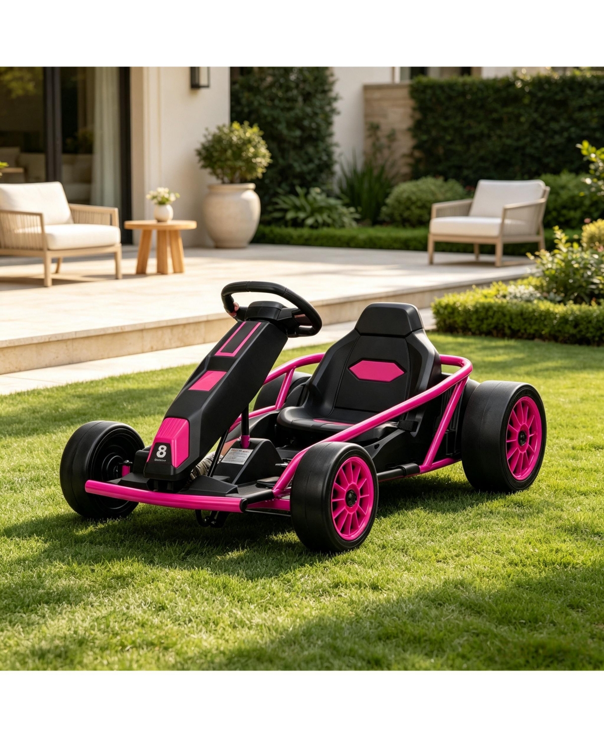Click here for 43 Inch 24V Kids Ride On Drift Go Kart  Electric D... prices