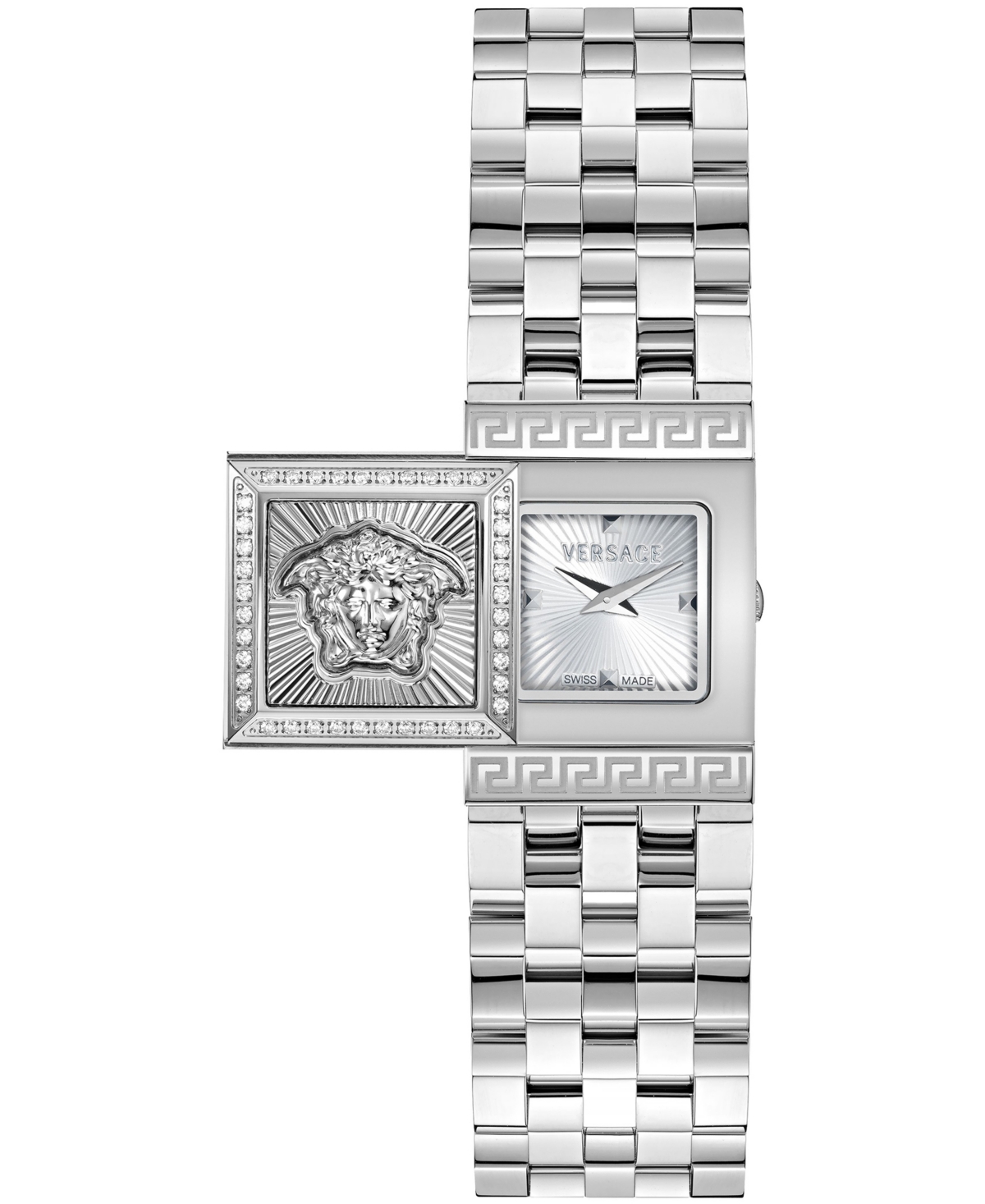 Click here for Versace Womens Reveal Precious Silver Stainless St... prices