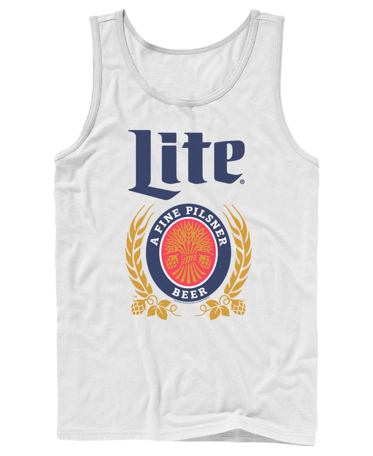 Click here for Fifth Sun Mens Miller Lite Vintage Beer Crest Grap... prices