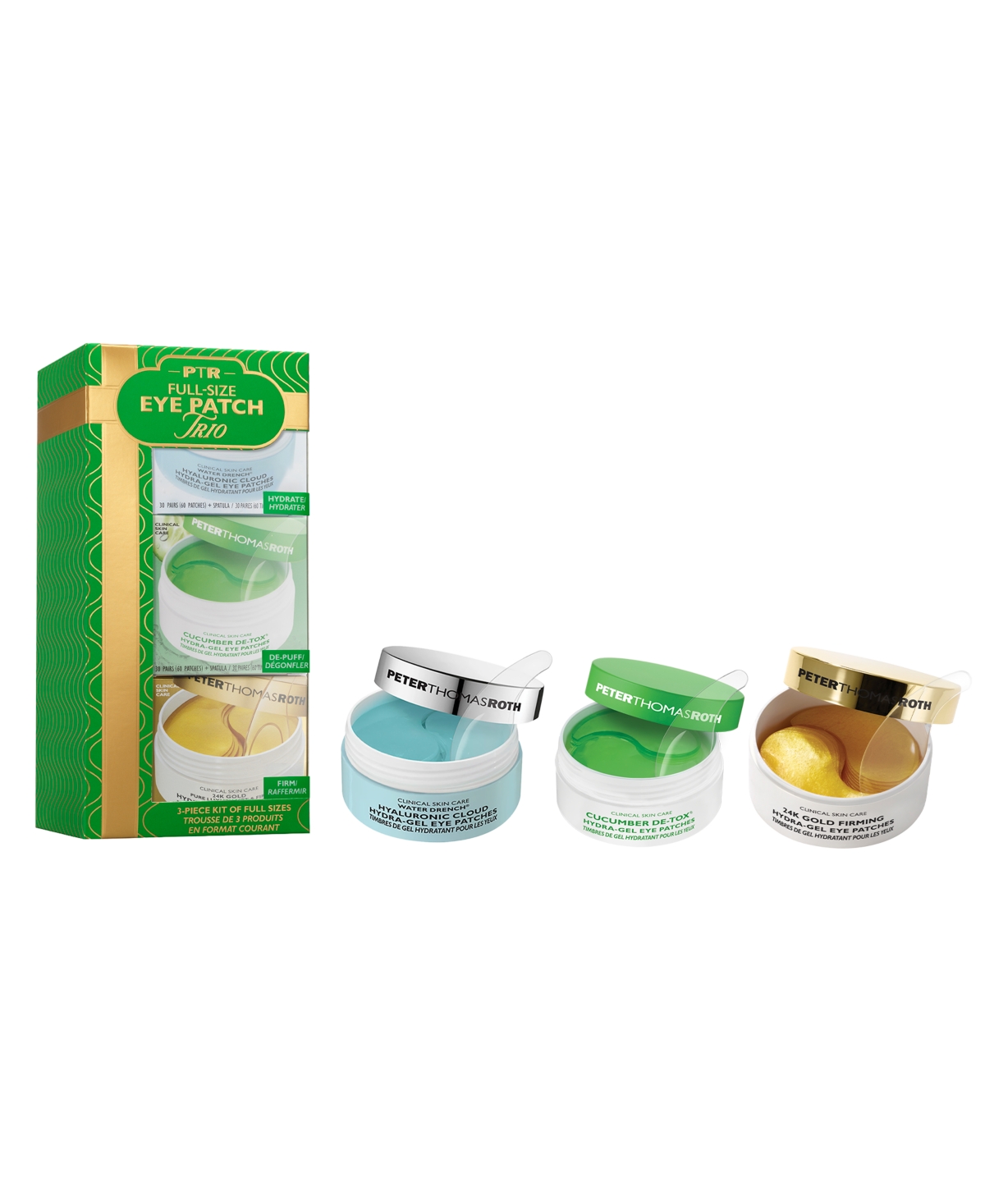 Click here for Peter Thomas Roth 3-Piece Eye Patch Trio Set prices