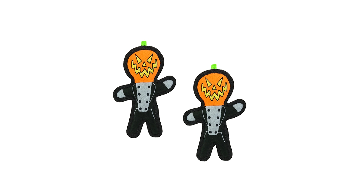 Click here for Tuffy Holiday Pumpkin Man 2 Pack  Halloween Plush... prices